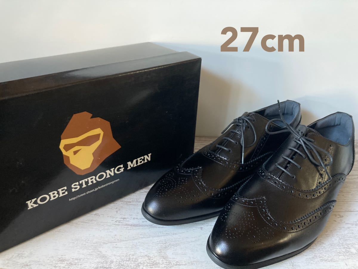 KOBE STRONG MEN本革ビジネスシューズ 日本製 27cm(27.0cm)｜売買されたオークション情報、yahooの商品情報を ...