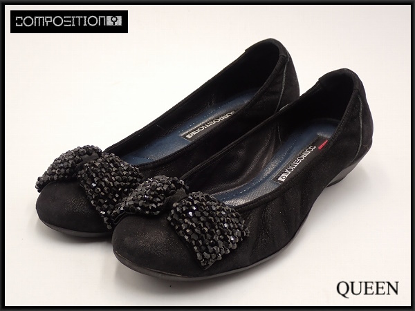 COMPOSITION9 パンプス 23.5cm コンポジション9/リボン/23 4 5-19(ブラック系)｜売買されたオークション情報、yahooの商品情報をアーカイブ公開 - オークファン ...