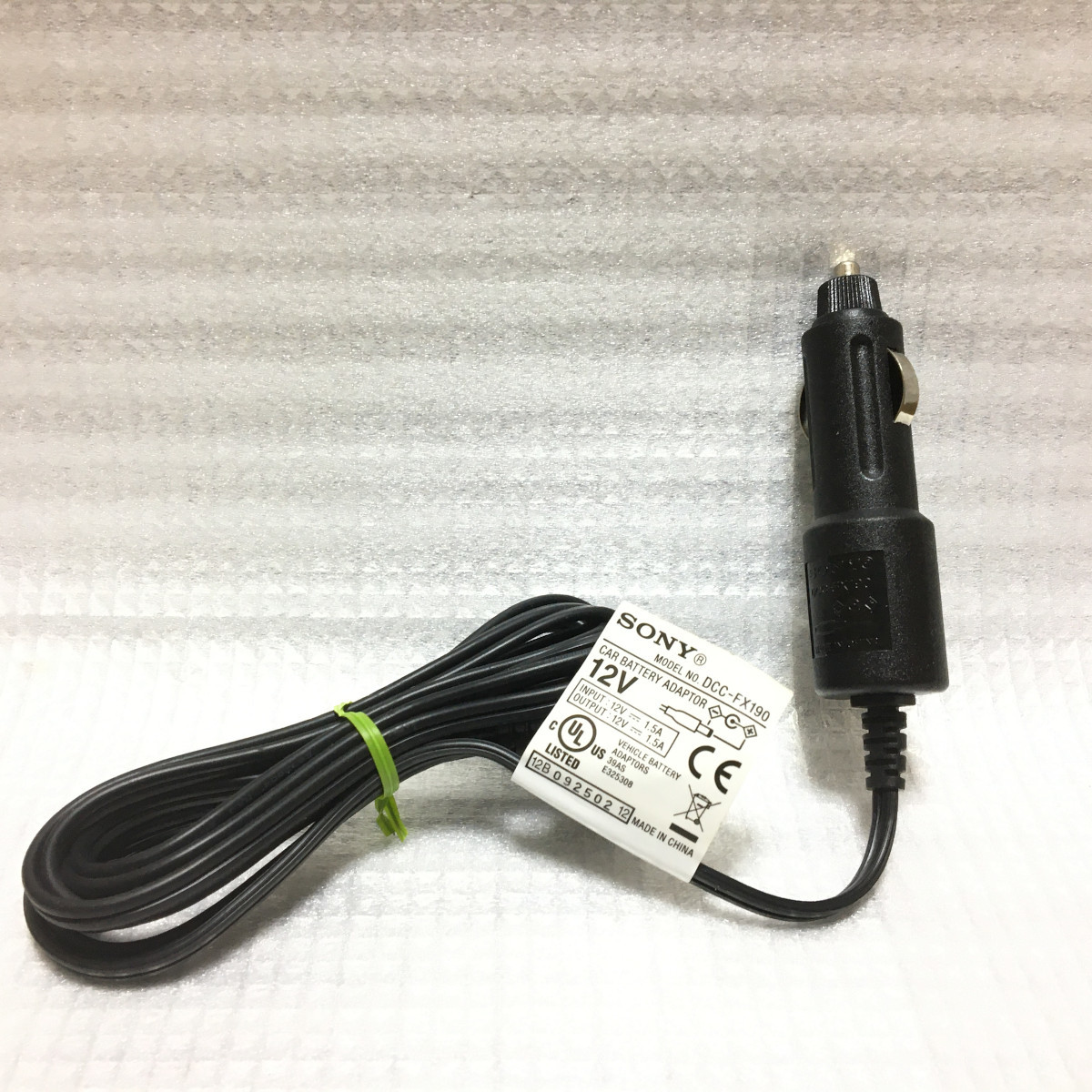 SONY 純正品 カーアダプター DCC-FX190 シガー ソケット 電源 ポータブル BD DVD プレーヤー BDP-SX910 DVP ...
