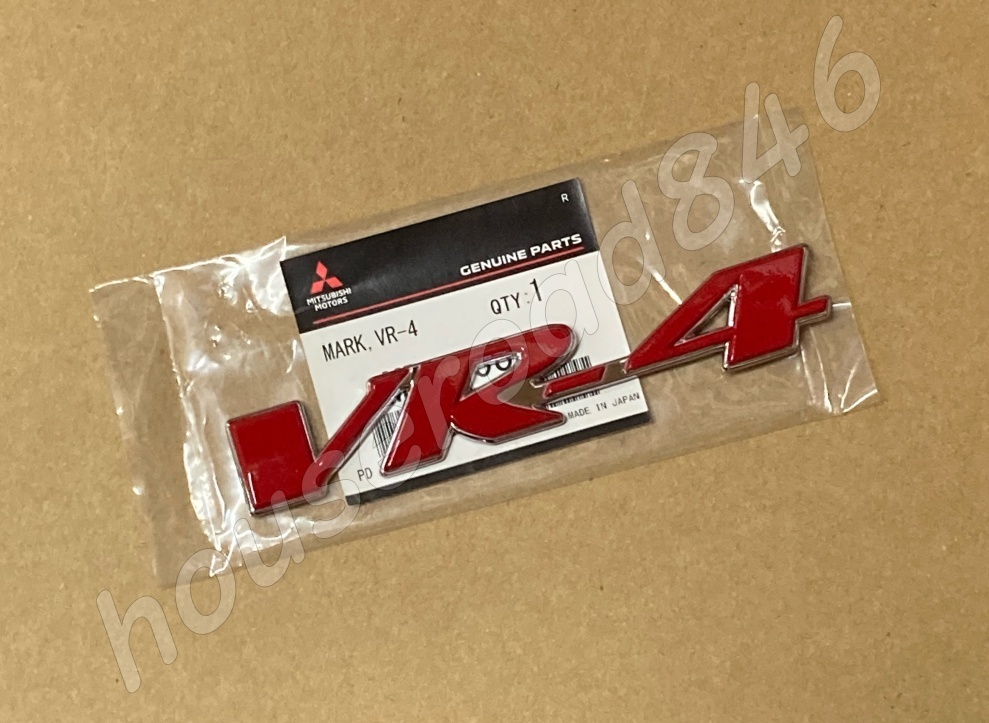 三菱 純正 VR-4エンブレム VR-4マーク レグナムVR-4エンブレム VR-4 EMBLEM ギャランVR-4などに(三菱)｜売買された ...