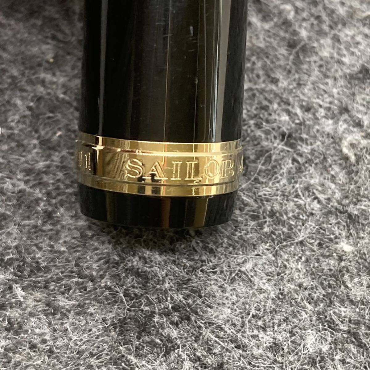 PE2099 Sailor セーラー 万年筆 プロフィット ペン先 14K H-EF ブラック 筆記未確認 FOUNDED 1911(セーラー ...