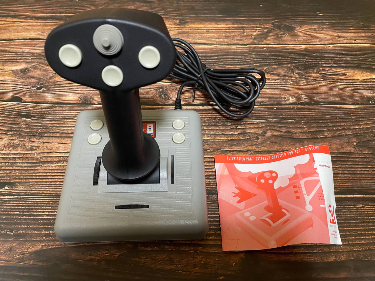 品 3DO Systems FSP-1 FLIGHT STICK PRO フライトスティックプロコントローラ ゲーム テレビ レトロ 株式会社 ...