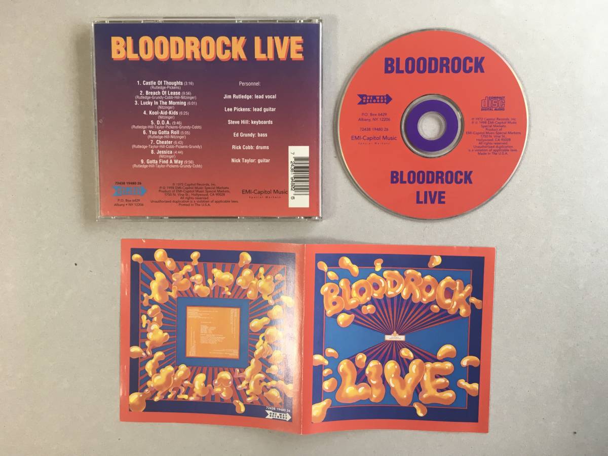 BLOODROCK LIVE US盤(一般)｜売買されたオークション情報、yahooの商品情報をアーカイブ公開 - オークファン（aucfan ...