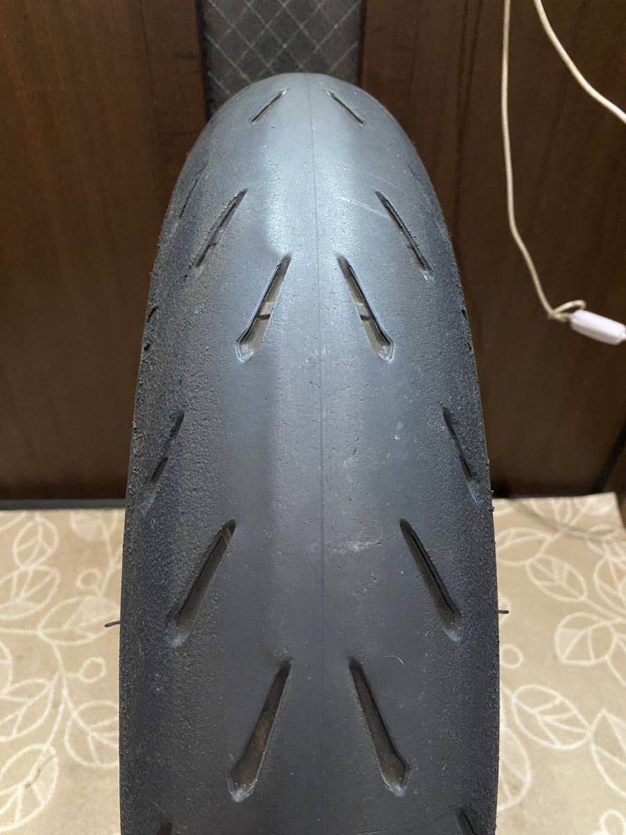 MCタイヤ 2021年製造 MICHELIN 2CT power GP 120/70ZR17 ミシュラン パワー 120 70 17 4121 ...