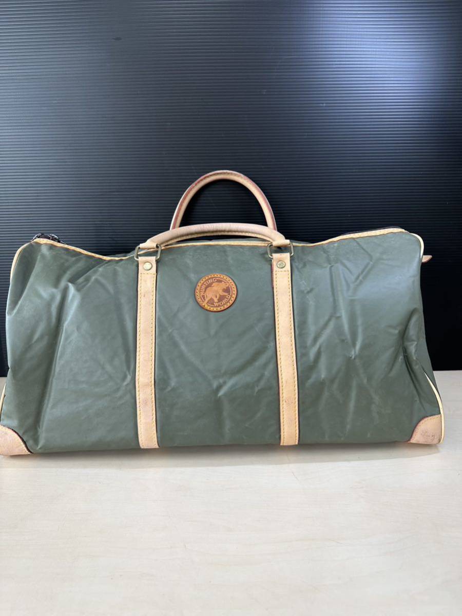 HUNTING WORLD ハンティングワールド ボストンバッグ 鞄(かばん、バッグ)｜売買されたオークション情報、yahooの商品情報を ...