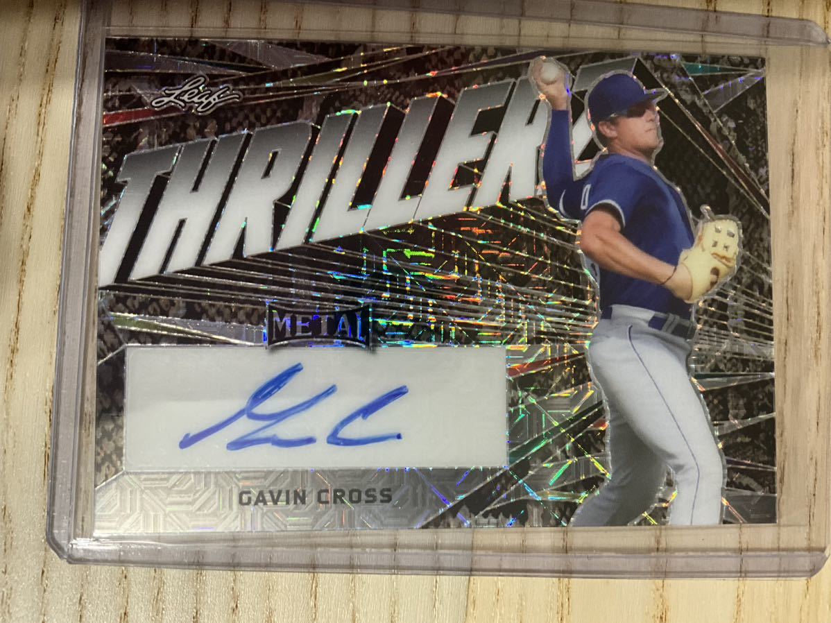 1of1 leaf2022 baseball Gavin CROSS1枚限定直筆サインカード 1/1(シングルカード)｜売買されたオークション ...