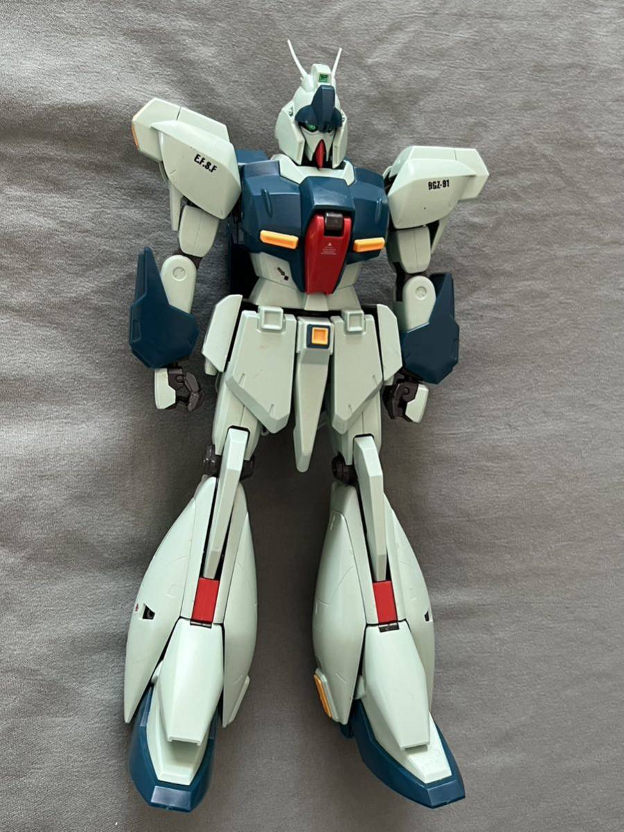 MG 1/100 RGZ-91リ ガズィ 完成品 ガンプラ 逆襲のシャア リガズィ Re-GZ アムロ ケーラ チェーン BWS バック ...