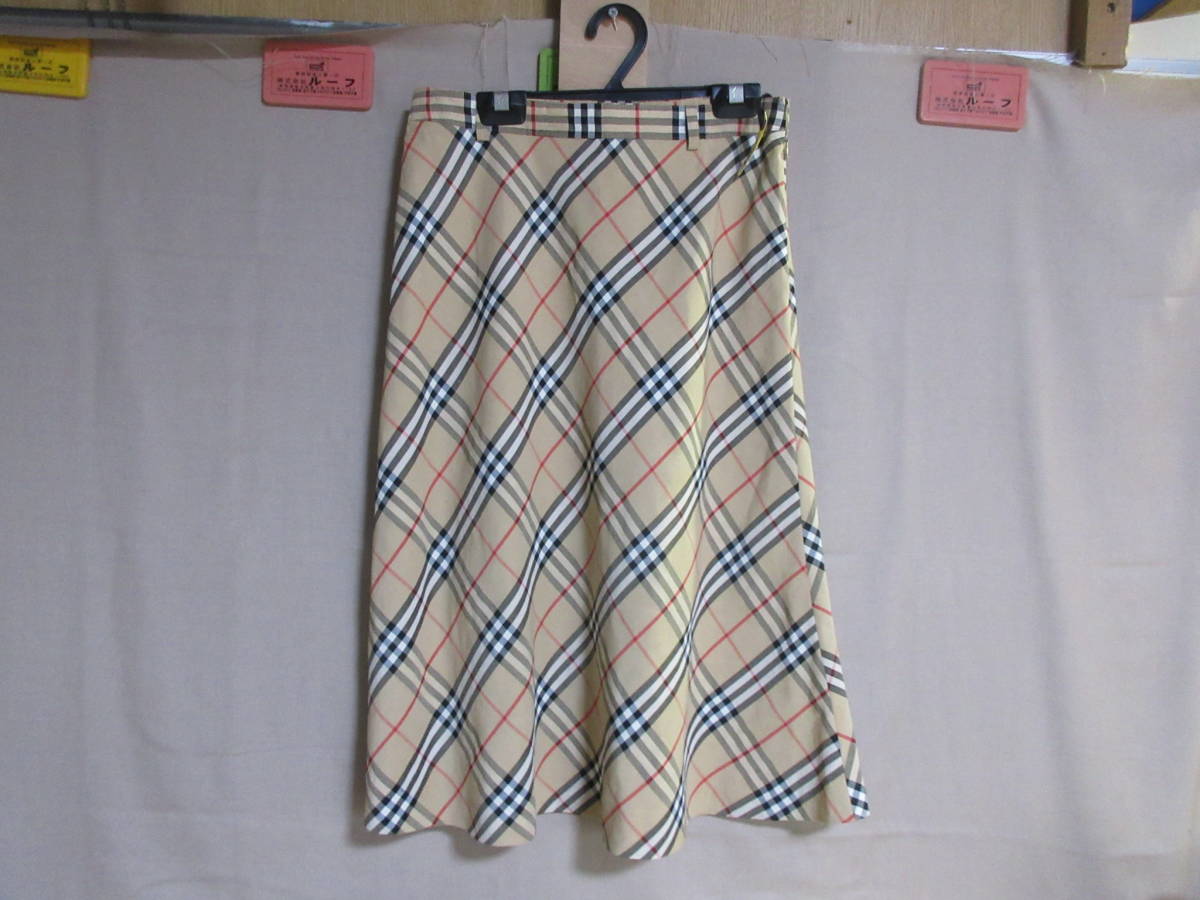 BURBERRY バーバリー ノバチェックスカート 38(タイトスカート（ロング）)｜売買されたオークション情報、yahooの商品情報をアーカイブ公開 - オークファン（aucfan.com）