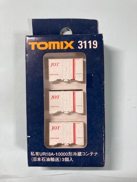 TOMIX 3119 私有 UR18A－10000形冷蔵コンテナ 日本石油輸送 3個入り(貨物列車)｜売買されたオークション情報、yahooの商品情報をアーカイブ公開 - オークファン ...