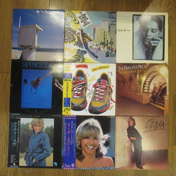 JAZZ FUSION ROCK LP/52枚まとめセット①帯付き美盤多数/Jim Halll Earl Klugh George ...