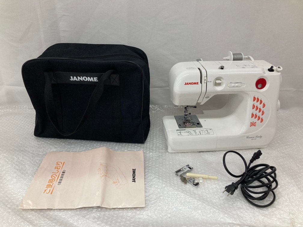 BEAY4001 JANOME ジャノメ ミシン 663 Crown Lady ケース付(ジャノメ)｜売買されたオークション情報、yahooの ...