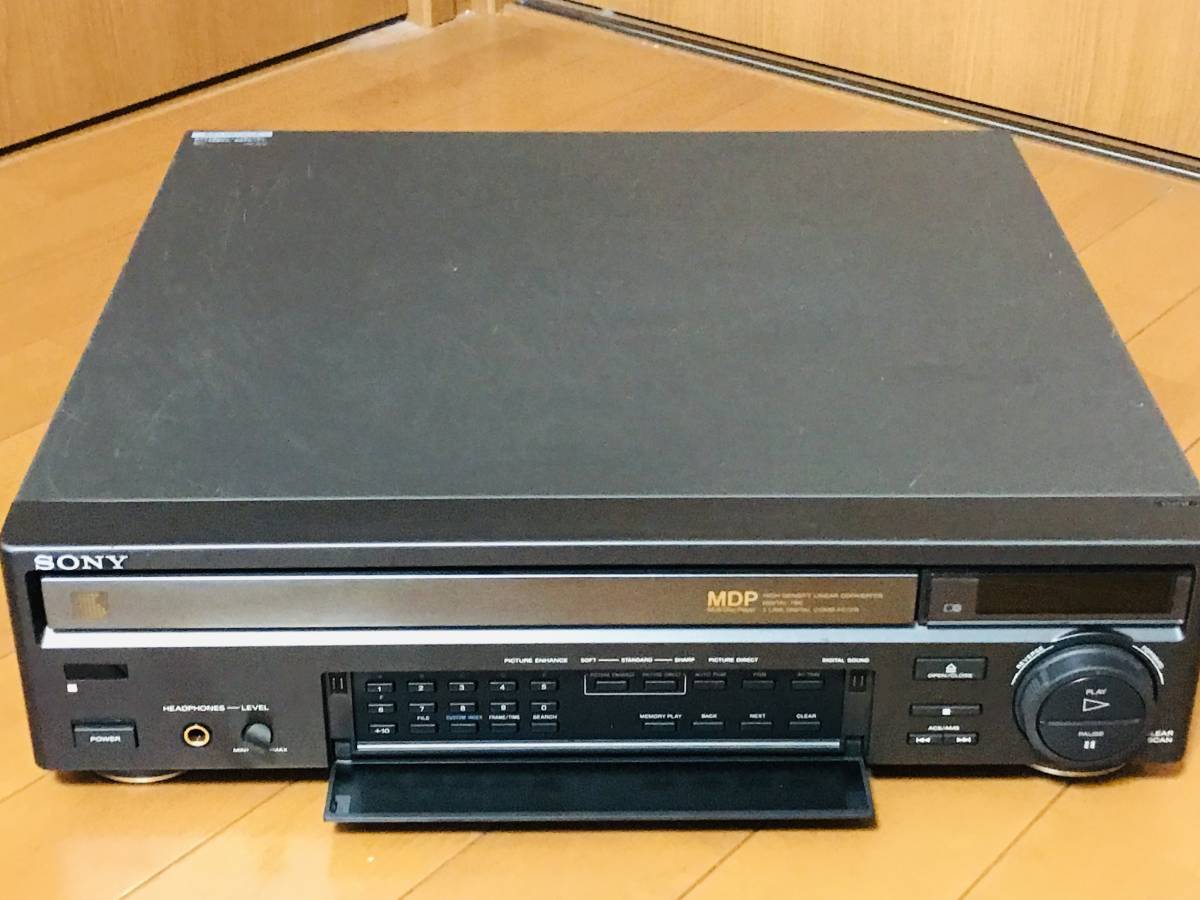 SONY CD/CDV/LDプレーヤー MDP-455 ソニー レーザーデディスク(LDプレーヤー)｜売買されたオークション情報、yahooの商品情報をアーカイブ公開 - オークファン ...