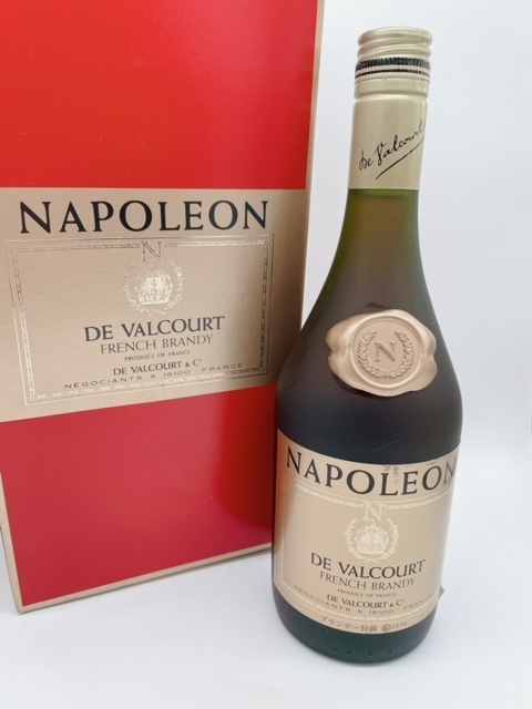 N29713 未開栓 DE VALVOURT デ ヴァルコート ナポレオン 700ml 40% ブランデー特級 箱付き 古酒 洋酒 お酒 ...