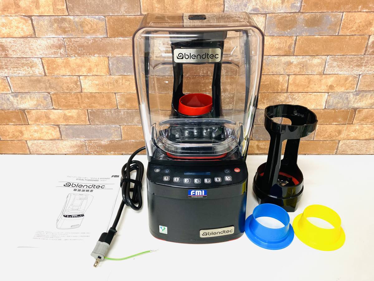 blendtec ブレンテック スムージーブレンダー STEALTH895 NBS W3262001(ミキサー)｜売買されたオークション情報、yahooの商品情報をアーカイブ公開 ...