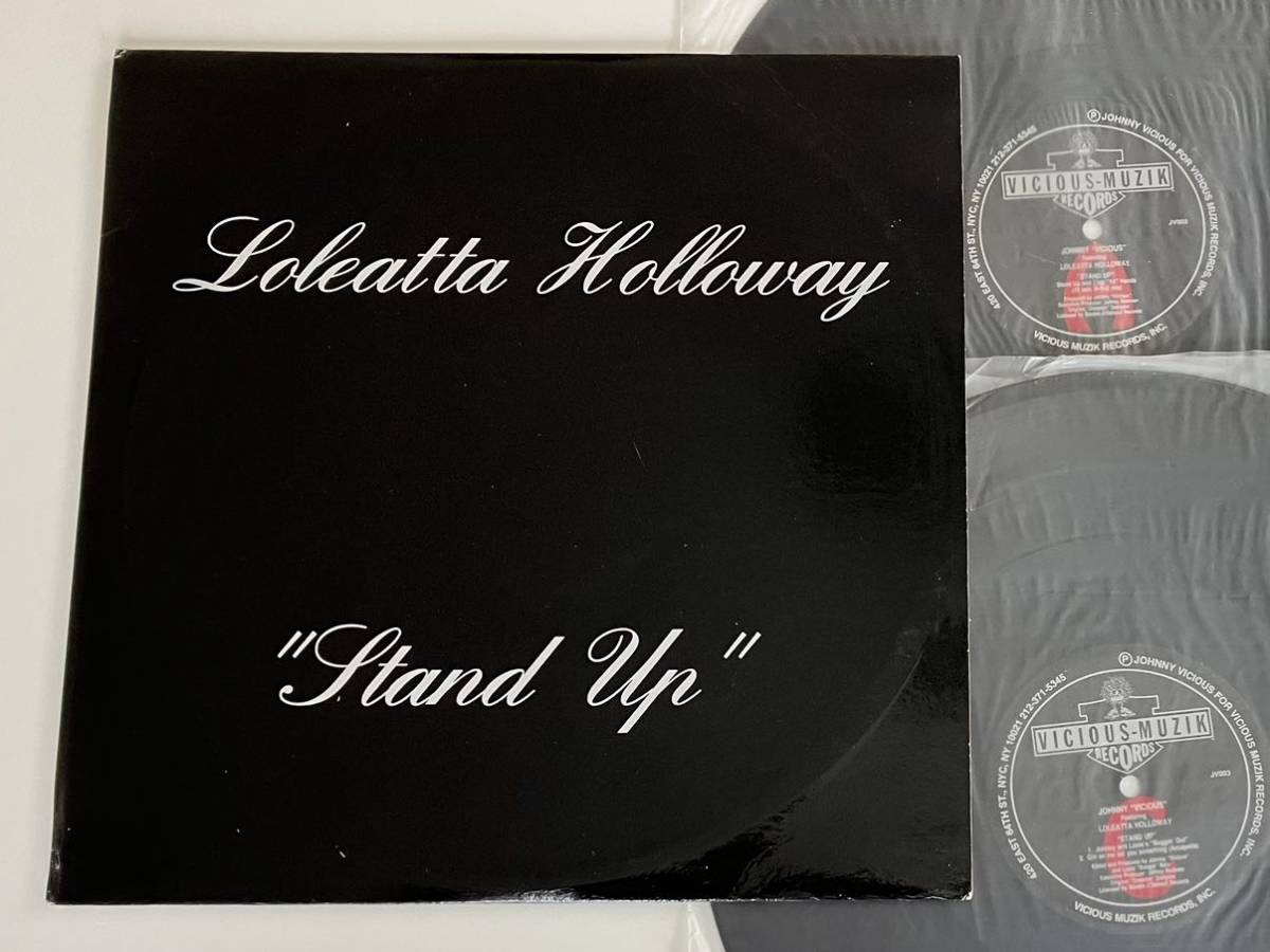 Loleatta Holloway Johnny Vicious feat. / Stand Up 2×12inch VICIOUS ...