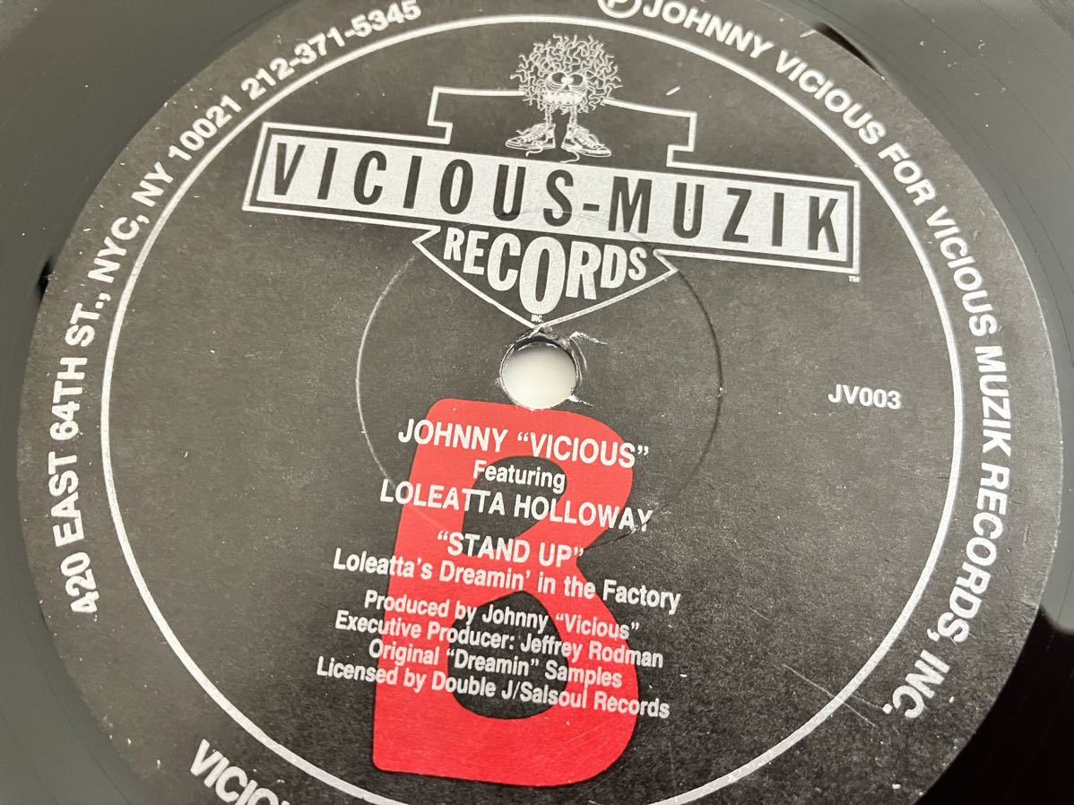 Loleatta Holloway Johnny Vicious feat. / Stand Up 2×12inch VICIOUS ...