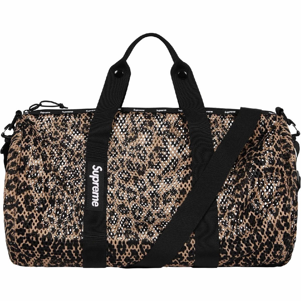 Supreme Mesh Duffle Bag Leopard シュプリーム メッシュ ダッフルバッグ レオパード(かばん、バッグ)｜売買されたオークション情報、yahooの商品情報を ...