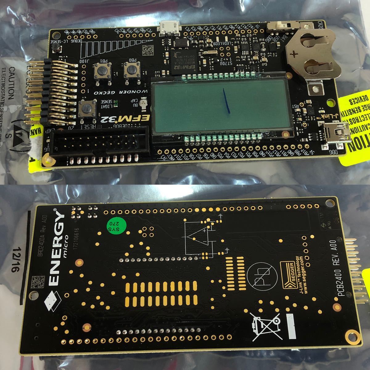 Silicon Labs 開発ツール 3点セット EFR32BG Bluetooth SoC Gecko Starter Kit ...