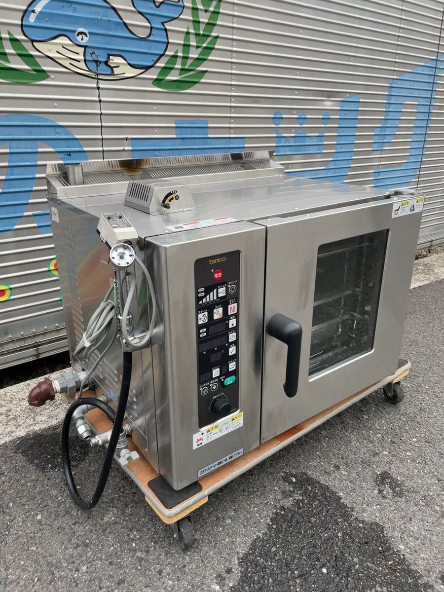 タニコー ガス式 スチームコンベクションオーブン TSCO-4GBN3 100V 厨房機器/スチームオーブン/卓上オーブン/都市ガス 13A/2014年(オーブン)｜売買されたオークション情報 ...
