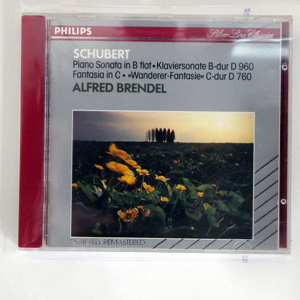 ALFRED BRENDEL/SCHUBERT ; PIANO SONATA IN B FLAT/PHILIPS 420 644-2 ...