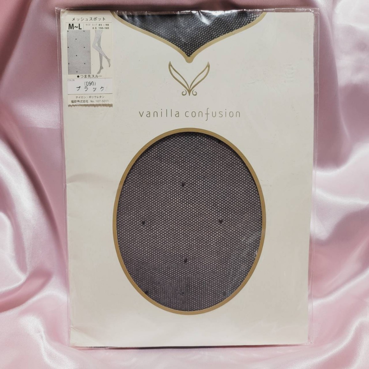 vanilla confusion パンティストッキング メッシュスポット ドット柄 黒パンスト(Mサイズ)｜売買されたオークション情報 ...