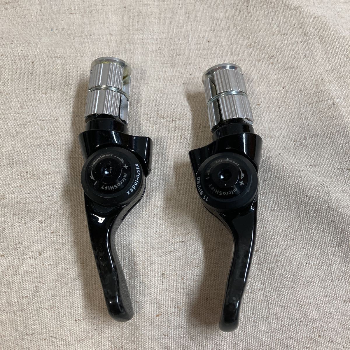 マイクロシフトMicroshift シフトレバー 11速 ロード 検索用 DURA-ACE SL-BSR1 surly salsa kona all city crust(シフトレバー)｜売買 ...