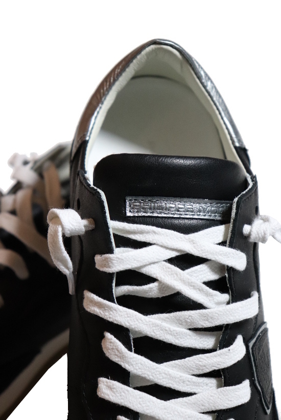 1piu1uguale3 ウノピゥウノウグァーレトレ ×PHILIPPE MODEL フィリップモデル 113 PHILIPPE MODEL HOUNDS TOOTH color BLACK ...