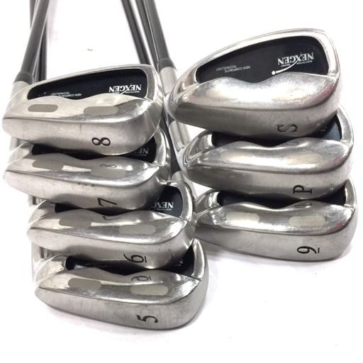 ネクスジェン アイアン #5-9 / S / P シャフト WT-59 KP-MID FLEX-R ゴルフクラブ 計7点 セット NEXGEN ...
