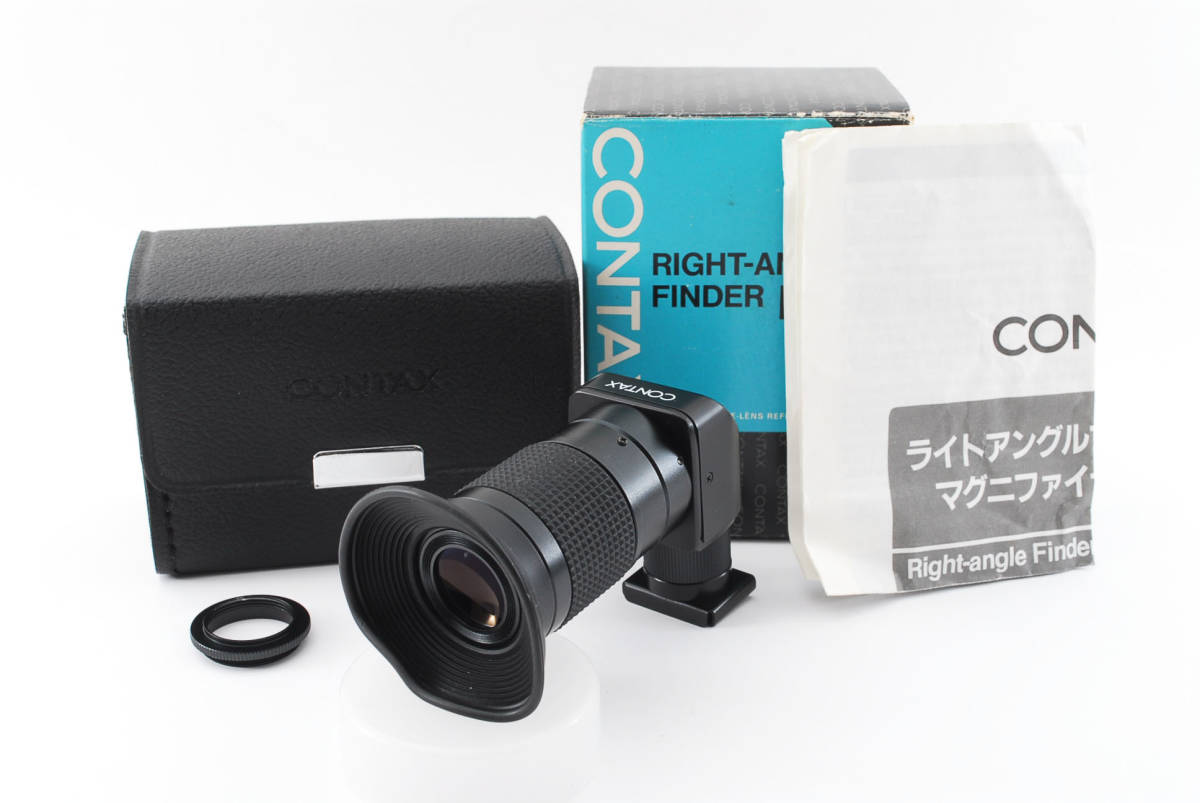 超極上品 CONTAX RIGHT-ANGLE FINDER N コンタックス アングルファインダー #1934303A(その他)｜売買されたオークション情報、yahooの商品情報をアーカイブ ...