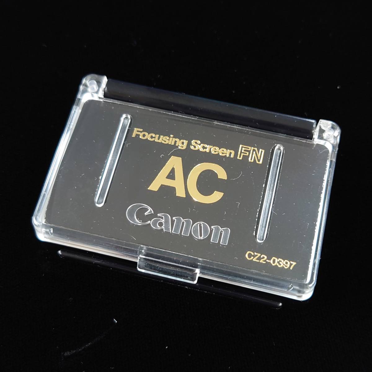 Canon New F-1用 FOCUSING SCREEN FN AC 中央部重点平均測光 全面レーザーマット フォーカシングスクリーン ...