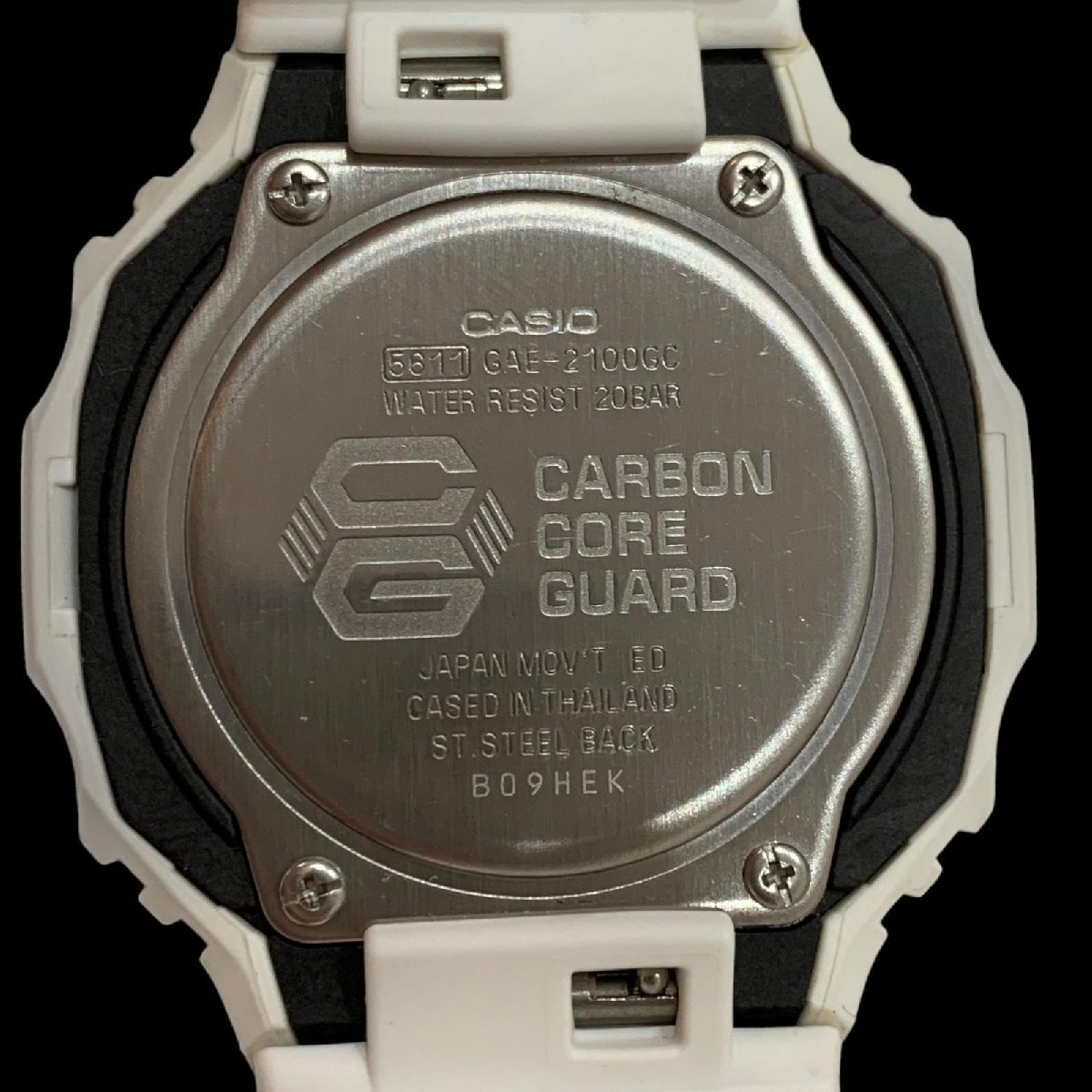 CASIO カシオ G-SHOCK GRUNGE SNOW CAMOUFLAGE スノーカモフラ ホワイト系 GAE-2100GC(その他 ...