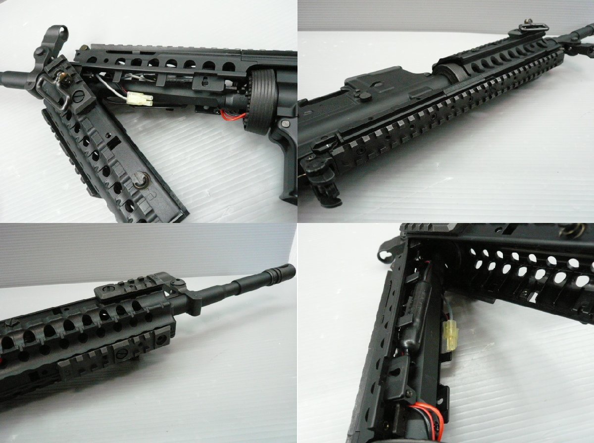 1円 作動ok 拡張抜群 マルイ M4 S-SYSTEM スタンダート電動ガン おまけ ドットサイト ジャンクのG＆G電マグ＆バッテリー付 ...