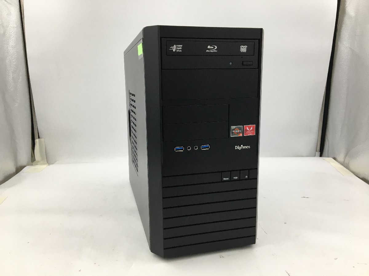 DIGINNOS デジノス デスクトップPC/AMD Ryzen 5 2400G /SSD 250GB raytrekdebut RRR5-Q ...