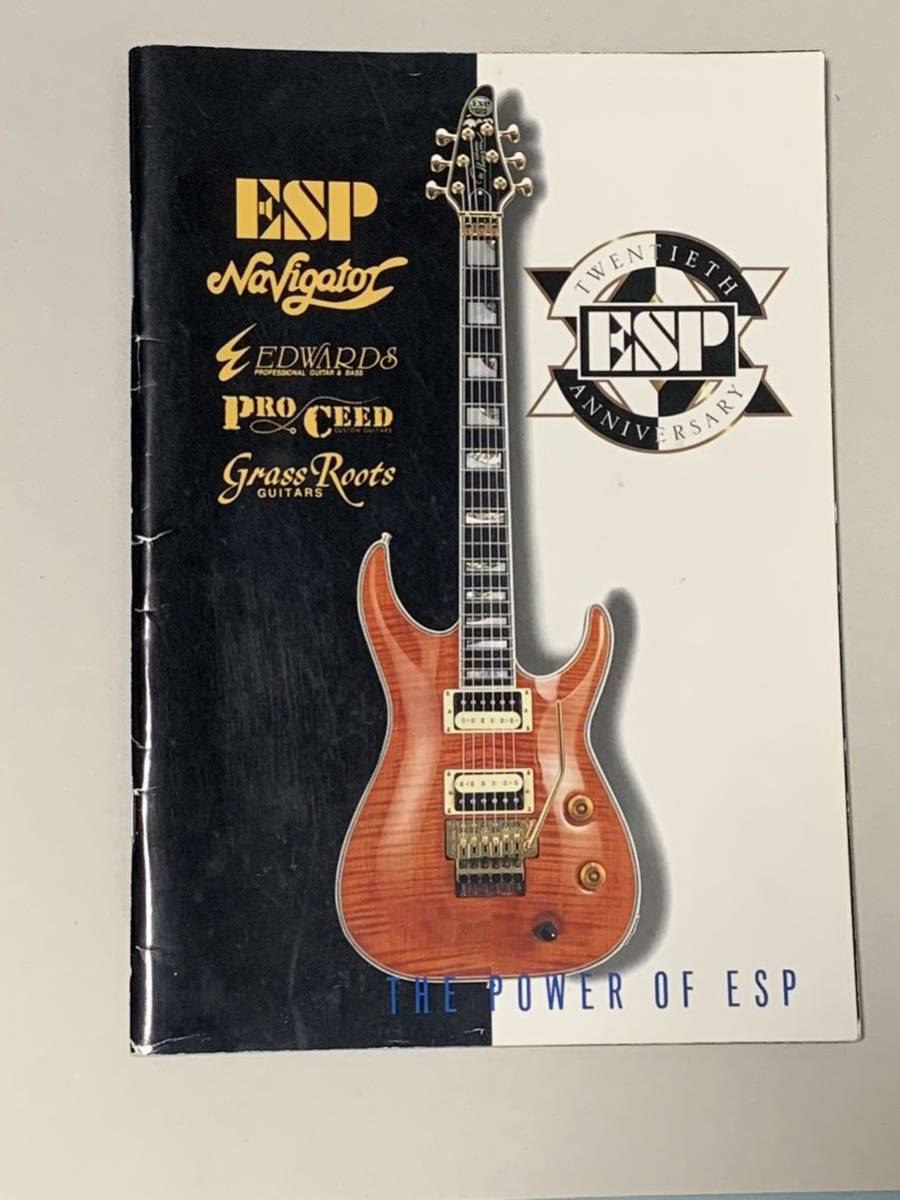 ESP カタログ1995年版EDWARDS Navigator GrassRoots ProCeed ギター ベース(ESP)｜売買されたオークション情報、yahooの商品情報をアーカイブ公開 ...