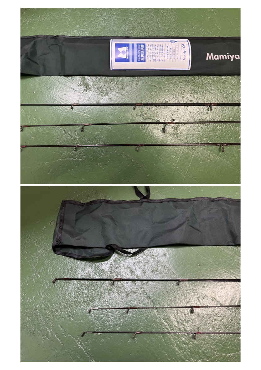 8029 バス用 ロッド 3本 まとめ シマノ Scorpion XT 1581F/Mamiya-OP Hunting Shaft HIC-601ML/Daiwa HEARTLAND-X HL ...