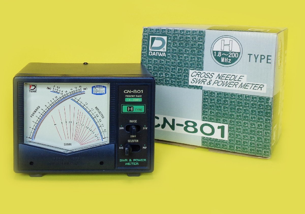 DAIWA 1.8 200MHz SWR&POWER CN-801 Hタイプ(アクセサリ)｜売買されたオークション情報、yahooの商品情報を ...