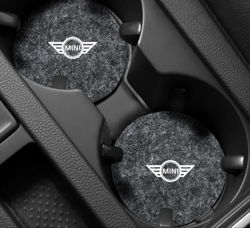 MINI FELT ドリンクホルダーコースター 2P ミニクーパー クラブマン ワークス ヴィクトリア コンパーチブル エッセンシャル 15 16 20 DS(ミニ用)｜売買されたオークション ...