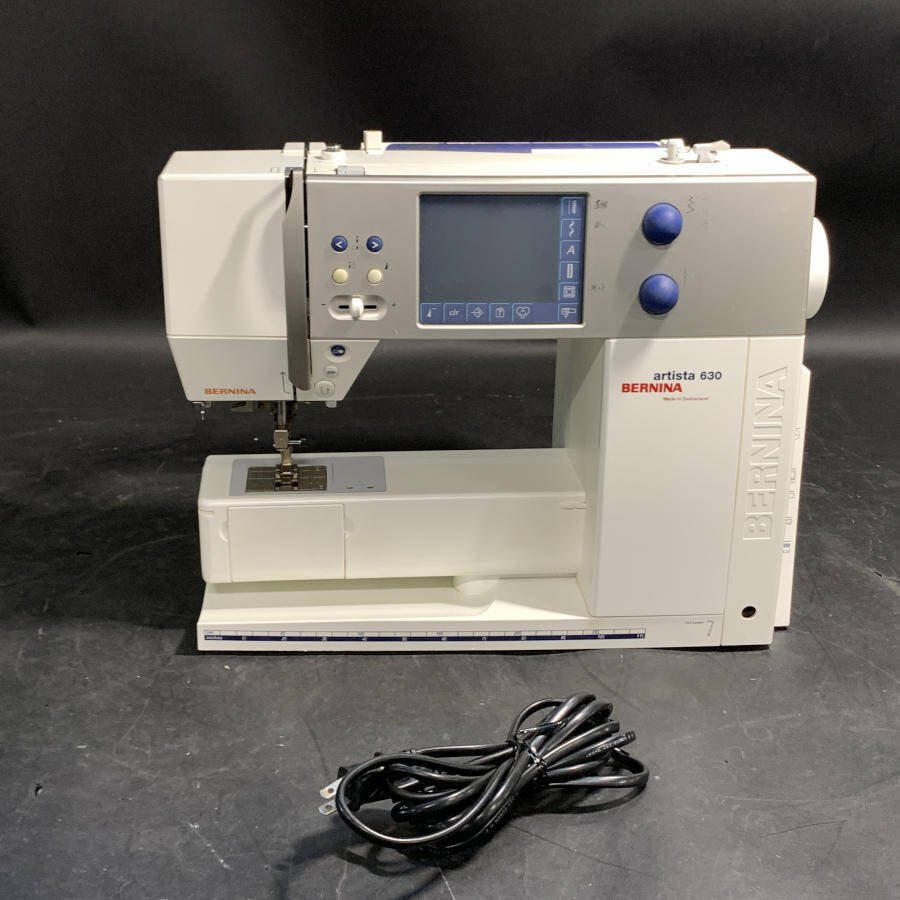 BERNINA ベルニナ artista 630 コンピューターミシン 電源コード付き 現状品(本体)｜売買されたオークション情報、yahoo ...