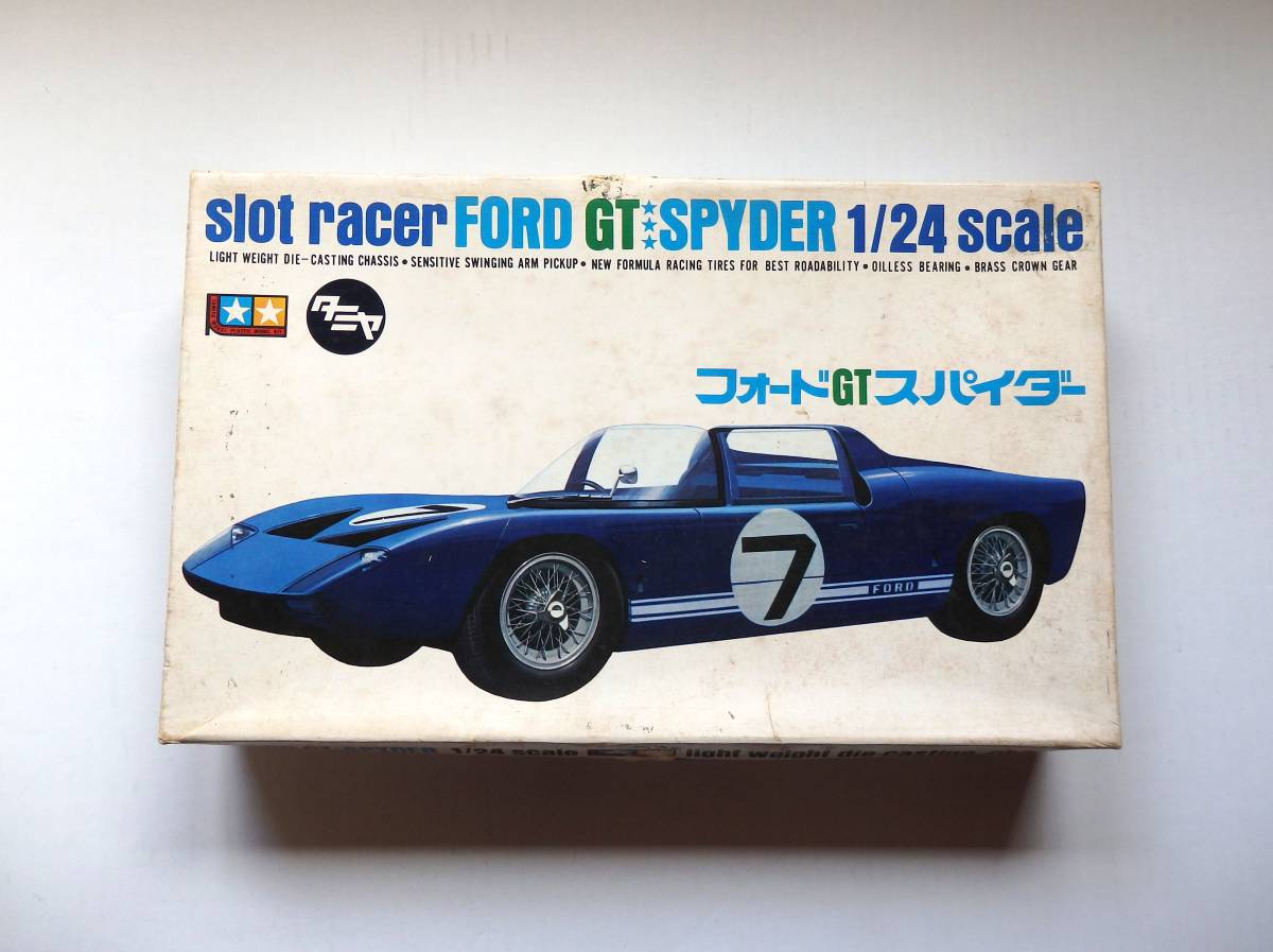 TAMIYA FORD GT SPYDER 1/24 SCALE タミヤ フォード GTスパイダー(車体)｜売買されたオークション情報 ...