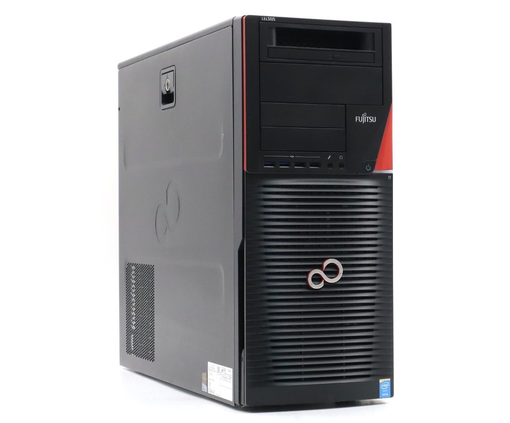 富士通 CELSIUS M740 Xeon E5-1650 v4 3.60GHz 32GB 256GB SSD 1TB HDD Quadro ...