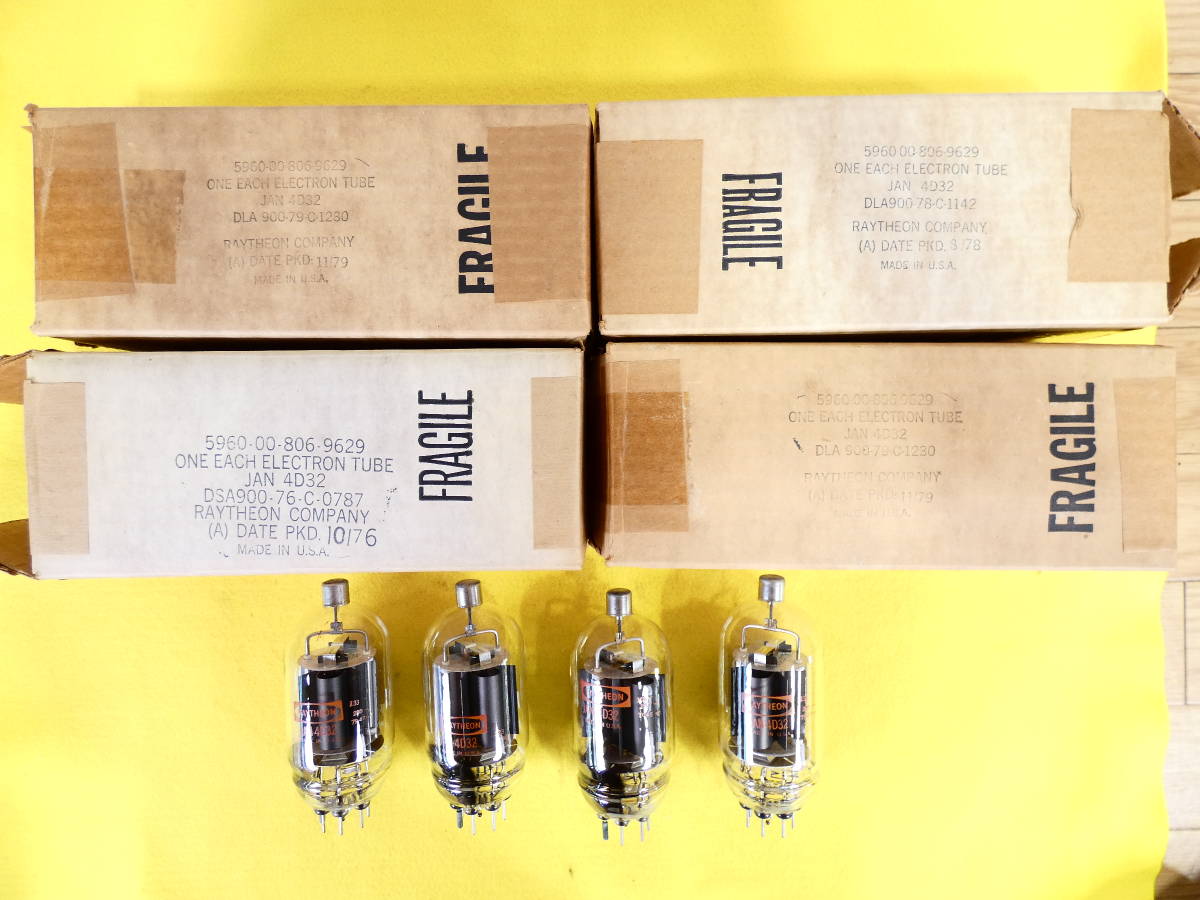 4d32 真空管の値段と価格推移は？｜7件の売買データから4d32 真空管の価値がわかる。販売や買取価格の参考にも。