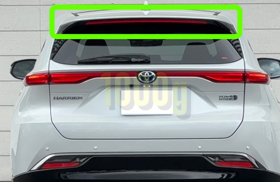 トヨタ純正 TOYOTA 品 大 商品 ハリアー80 PHEV Zグレード用 リアスポイラー ハイマウントセット ロングハイマウント(リア)｜売買されたオークション情報、yahooの商品情報を ...