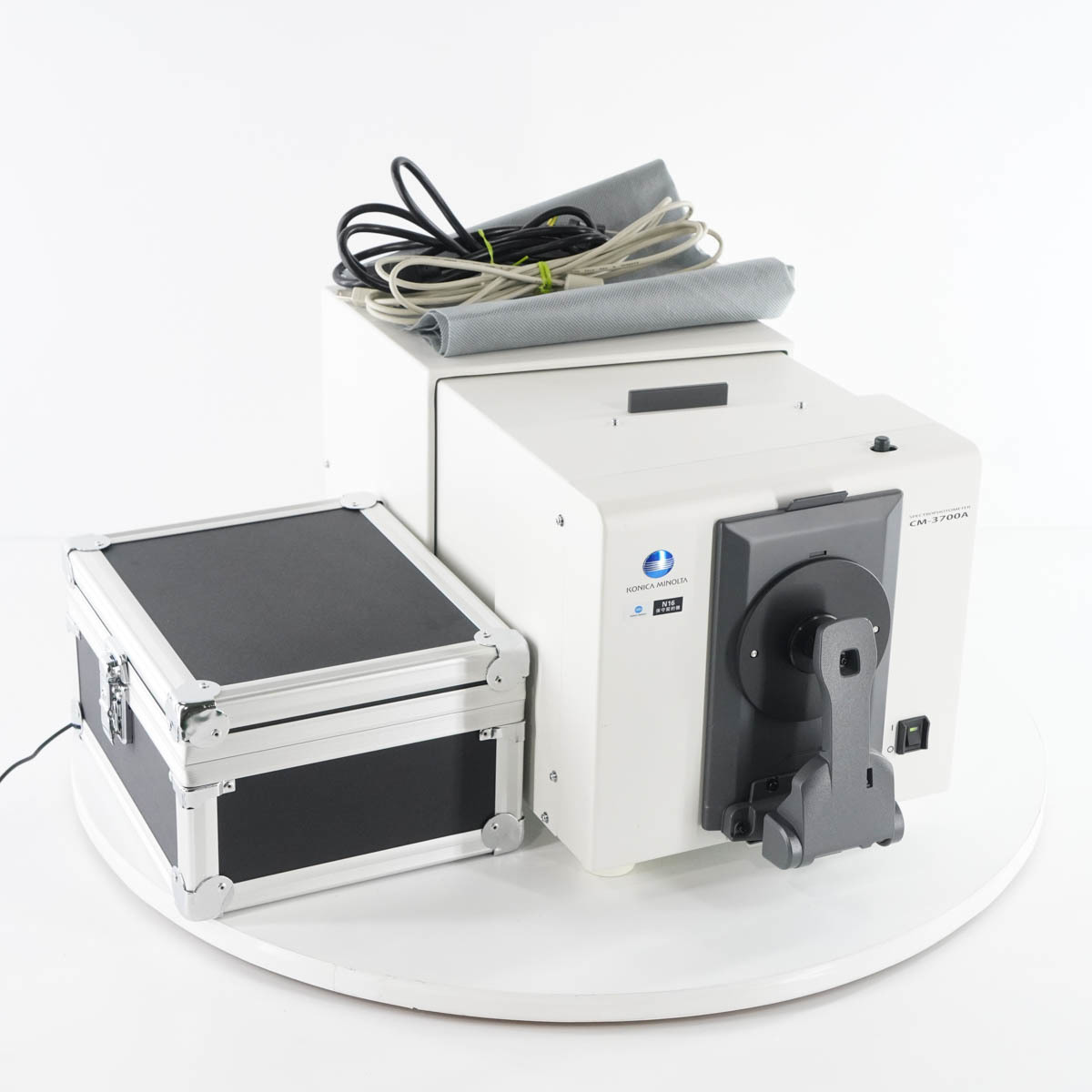 DW 8日保証 CM-3700A KONICA MINOLTA コニカミノルタ SPECTROPHOTOMETER 分光測色計 ACアダプター ...