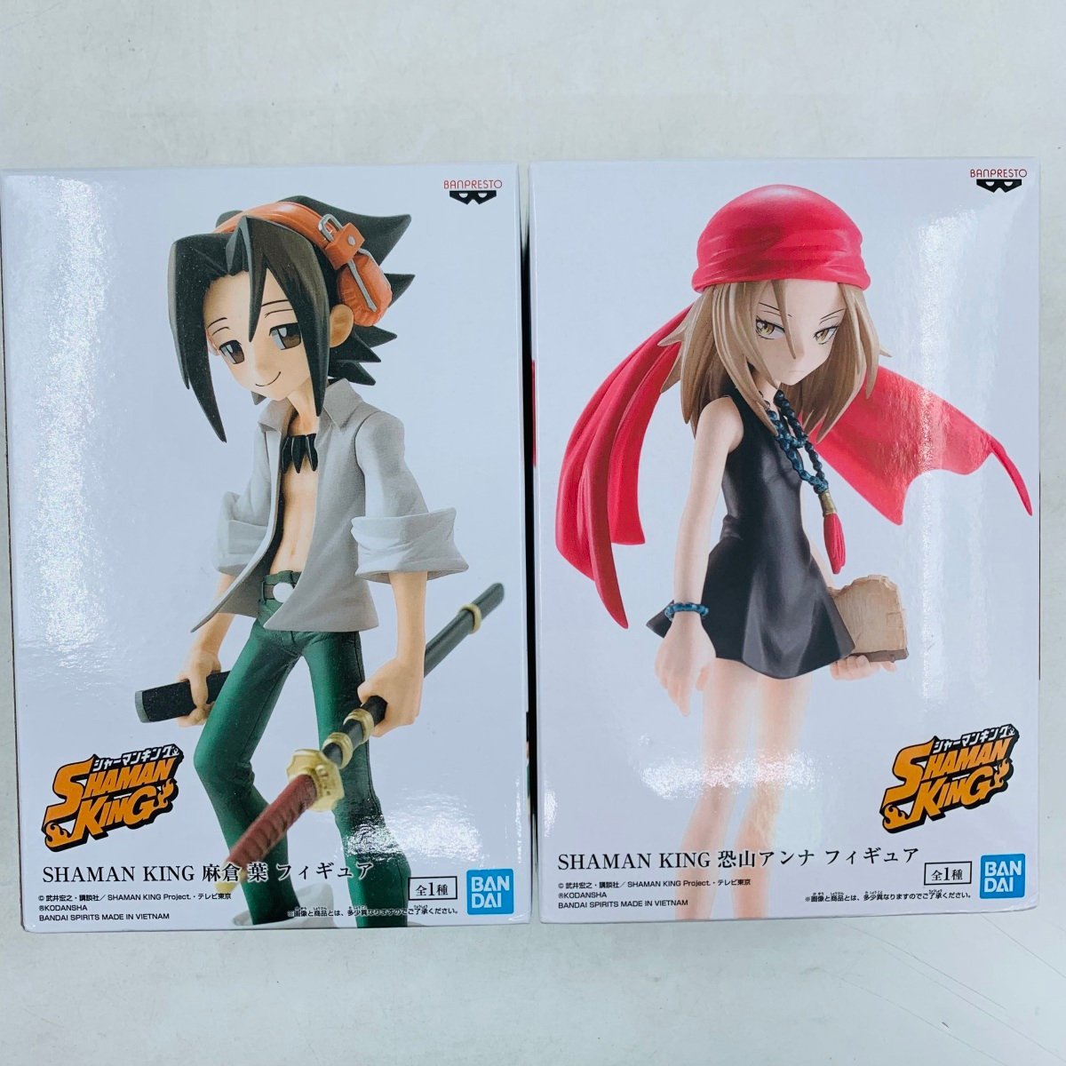 シャーマンキング SHAMAN KING 麻倉葉 恐山アンナ フィギュア 2種セット(コミック、アニメ)｜売買されたオークション情報 ...