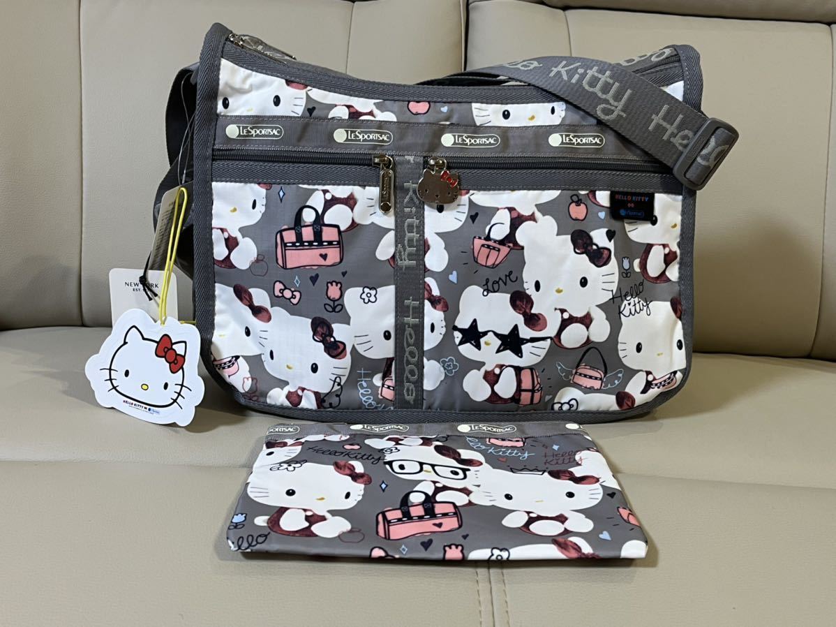 レスポートサック LeSportsac 7507 DELUXE EVERYDAY BAG ハローキティ Hello Kitty(ショルダーバッグ)｜売買されたオークション情報、yahooの商品 ...