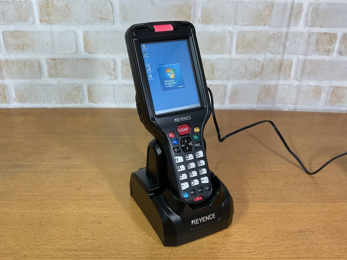 名古屋発 KEYENCE/キーエンス BT-W350 バーコードリーダー ハンディターミナル 充電ユニット AC付(バーコードリーダー)｜売買 ...
