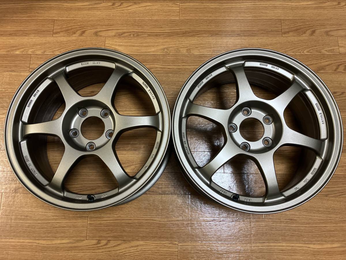 絶版 SSR TYPE-C RS 17インチ 8.5J +49 114.3 ブロンズ 2本 タイプC S2000 AP2 AP1 DC5 ...