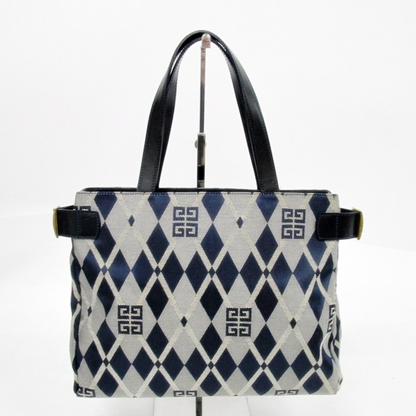 16 39-576974-26 Y 7 GIVENCHY ジバンシィ ジバンシー アーガイル ロゴ ナイロン ハンドバッグ 福39(女性用)｜売買されたオークション情報、yahooの商品情報を ...