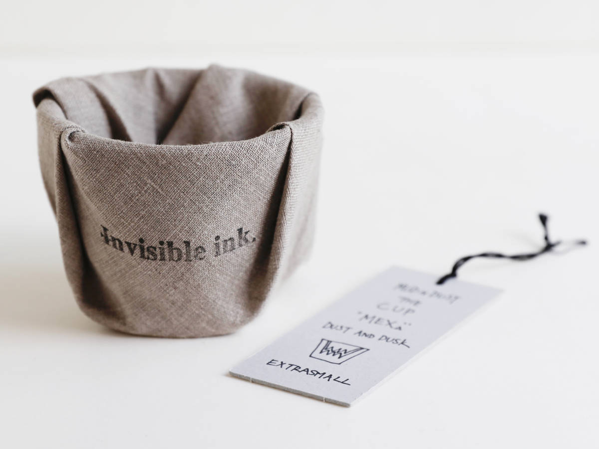 Invisible ink / MUD N DUST THE CUP “MEX.” DUST AND DUSK EXTRA SMALL ...
