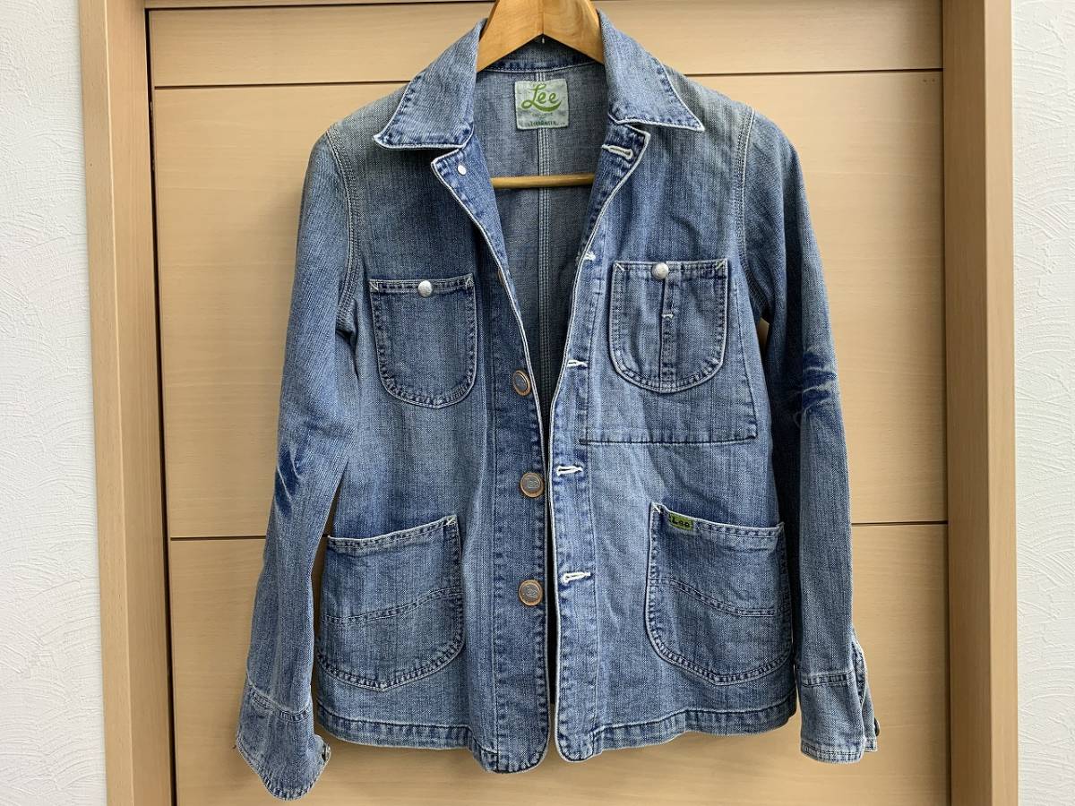 11331 リー/Lee EXCLUSIVE for Vert Dense ヴェールダンス ヴィンテージ風 Gジャン/デニムジャケット レディース Lサイズ(ジージャン)｜売買された ...